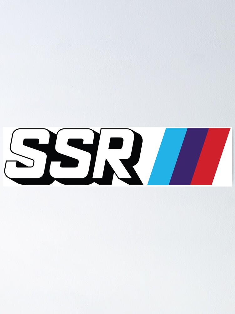 "SSR Wheels" Poster for Sale by enrique-ruckus | Redbubble