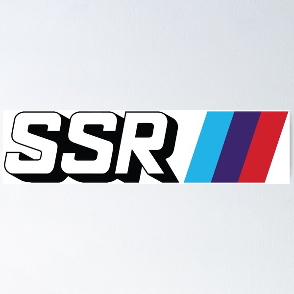 "SSR Wheels" Poster for Sale by enrique-ruckus | Redbubble
