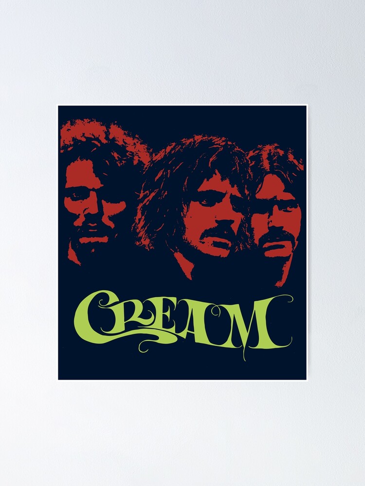 "Cream Band" Poster for Sale by Claunacikha | Redbubble