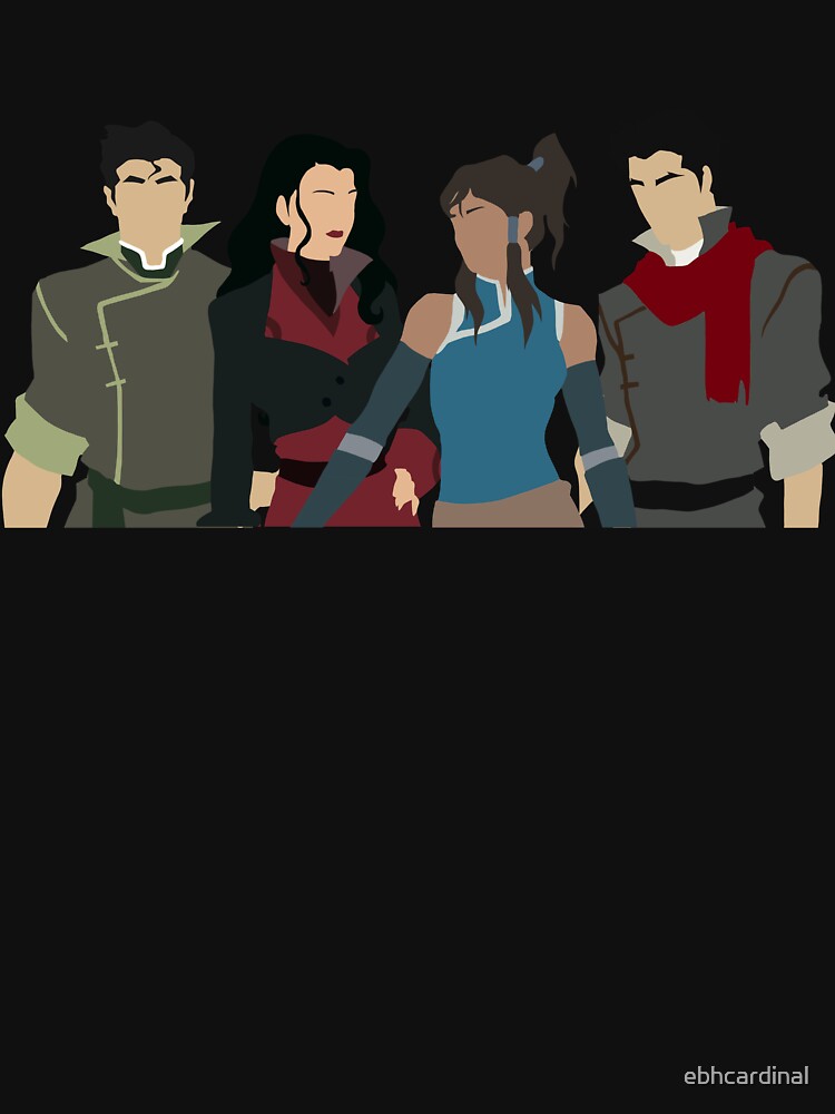 Team Avatar Lok Legend Of Korra Atla Active T Shirt For Sale By Ebhcardinal Redbubble