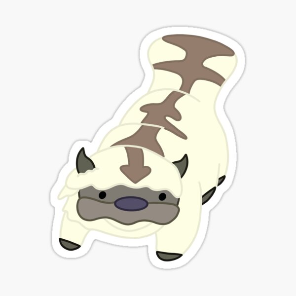 "Flying Appa" Sticker by yvssira | Redbubble