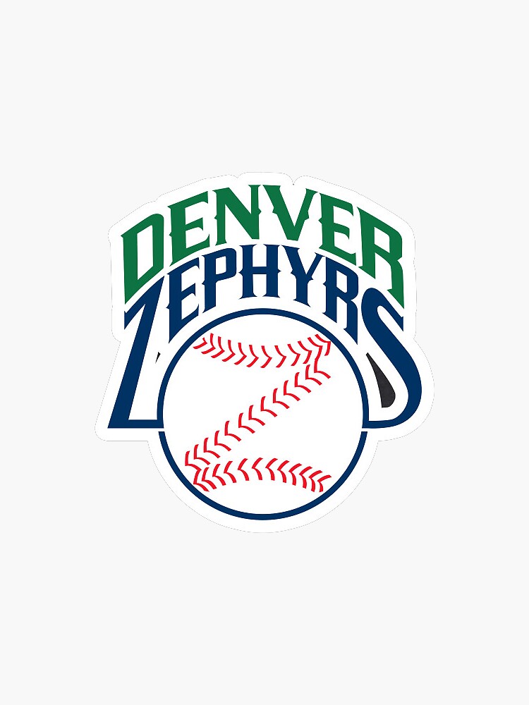 "Denver Zephyrs Minor League Baseball MiLB" Sticker for Sale by ...