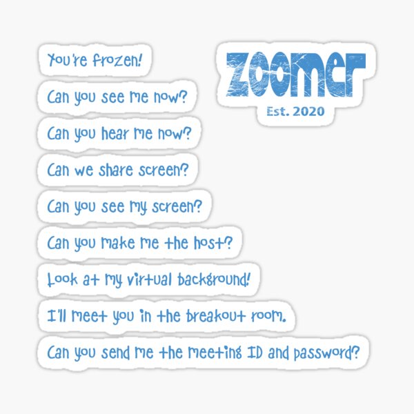 "Gen Z: Generation Zoomer Pack" Sticker for Sale by Magic-Moon | Redbubble