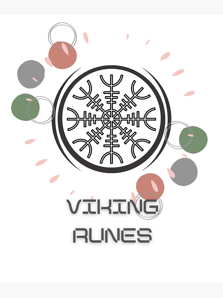 "Viking runes" Poster by ALINNAN789 | Redbubble