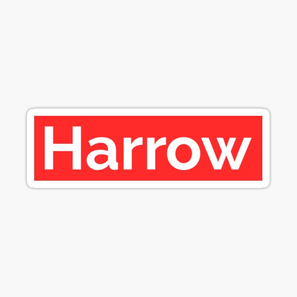 "Harrow London Borough" Sticker by Asian-Tee | Redbubble