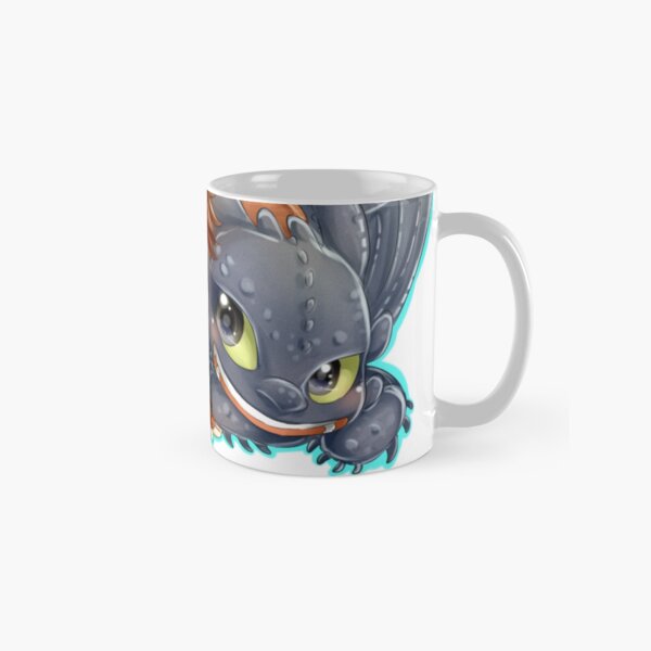 Taza de café «Httyd 2 - Chibi Hiccup y Toothless» de ibahibut | Redbubble