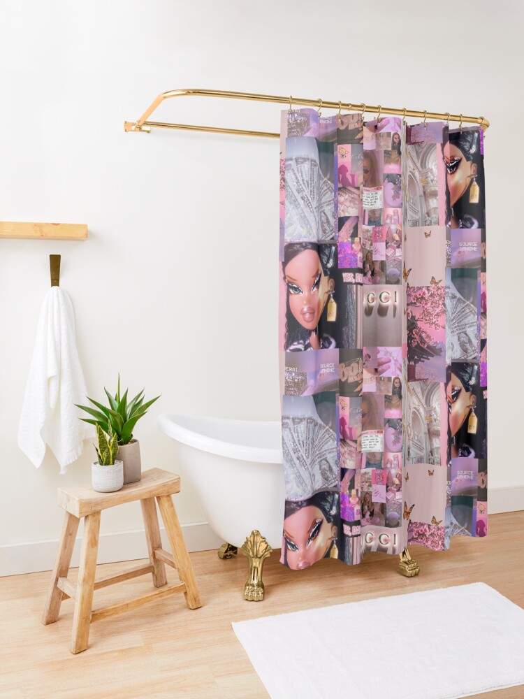 "Pink Baddie Bratz Collage" Shower Curtain for Sale by VeniceStand ...