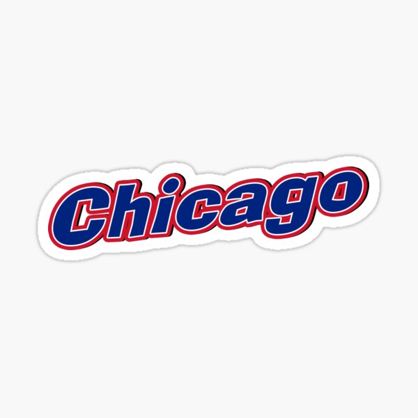 "Chicago Sticker" Sticker for Sale by theianfox | Redbubble