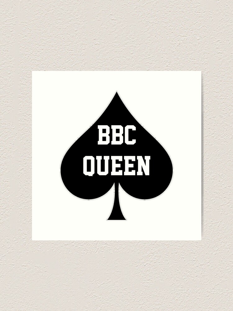 "BBC Queen Of Spades" Art Print for Sale by CoolApparelShop | Redbubble