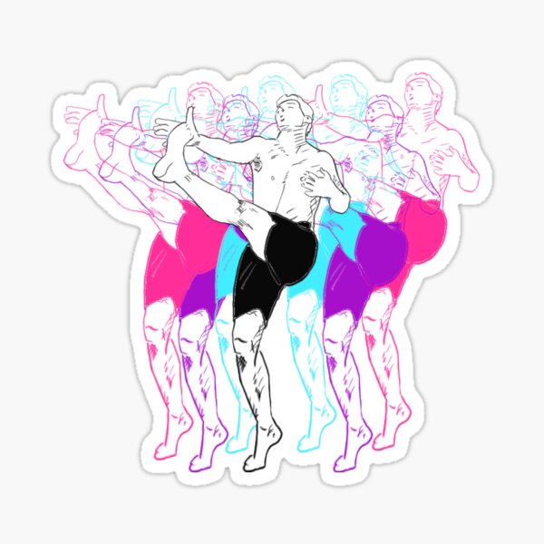 "Kick" Sticker for Sale by FN-5678 | Redbubble