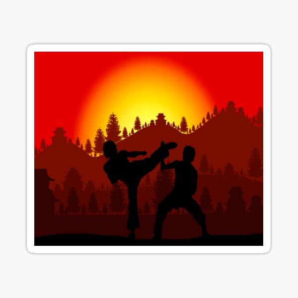 "Fight 2D" Sticker for Sale by Excellent-shop | Redbubble