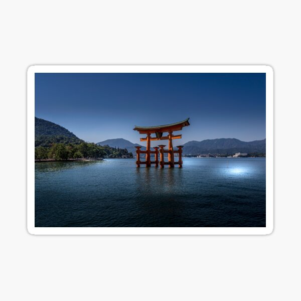 "The Great Torri" Sticker by pravinechester | Redbubble