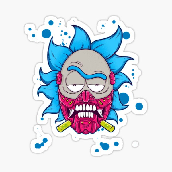 "Morty" Sticker for Sale by Mouraf | Redbubble