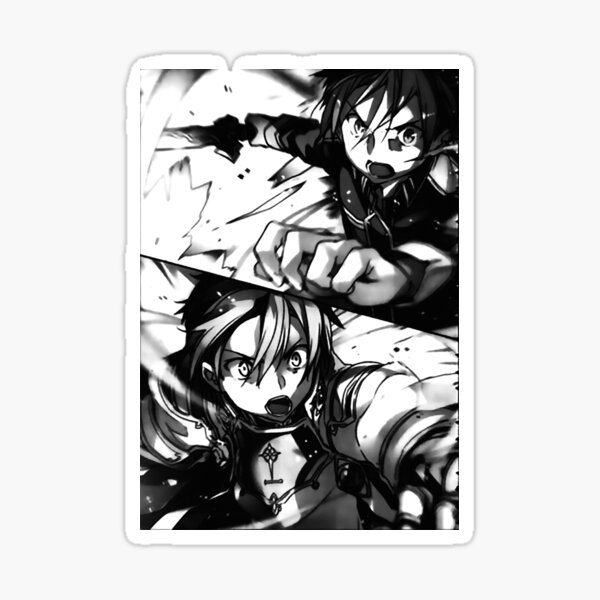 "Kirito" Sticker by SHADOWSEJO | Redbubble