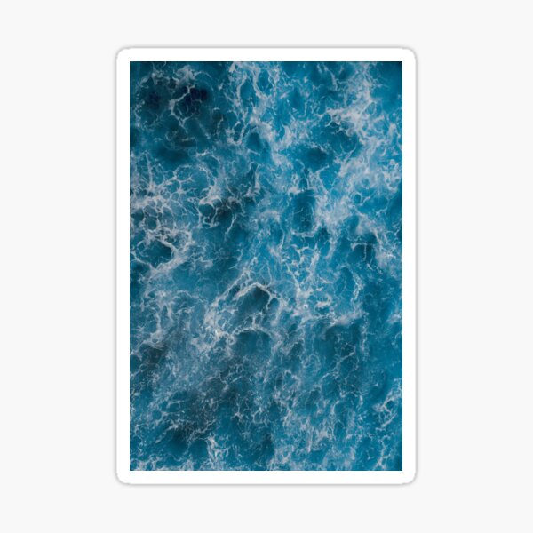 "Dark stormy ocean waves" Sticker by mightyjoe | Redbubble