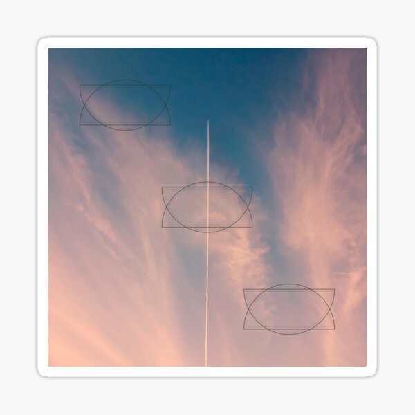"Pink sky" Sticker for Sale by ONPIRTMARIA | Redbubble