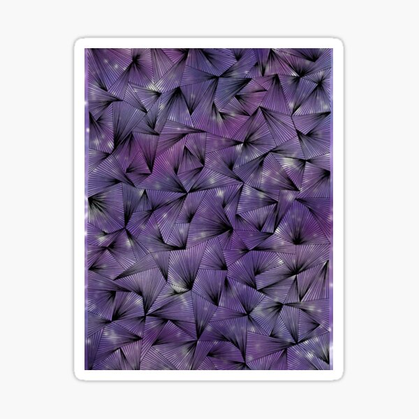"blue purple design" Sticker for Sale by Talwaran | Redbubble