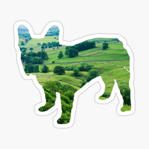"A Yorkshire French Bulldog (Frenchie)" Sticker for Sale by shaunshirts ...