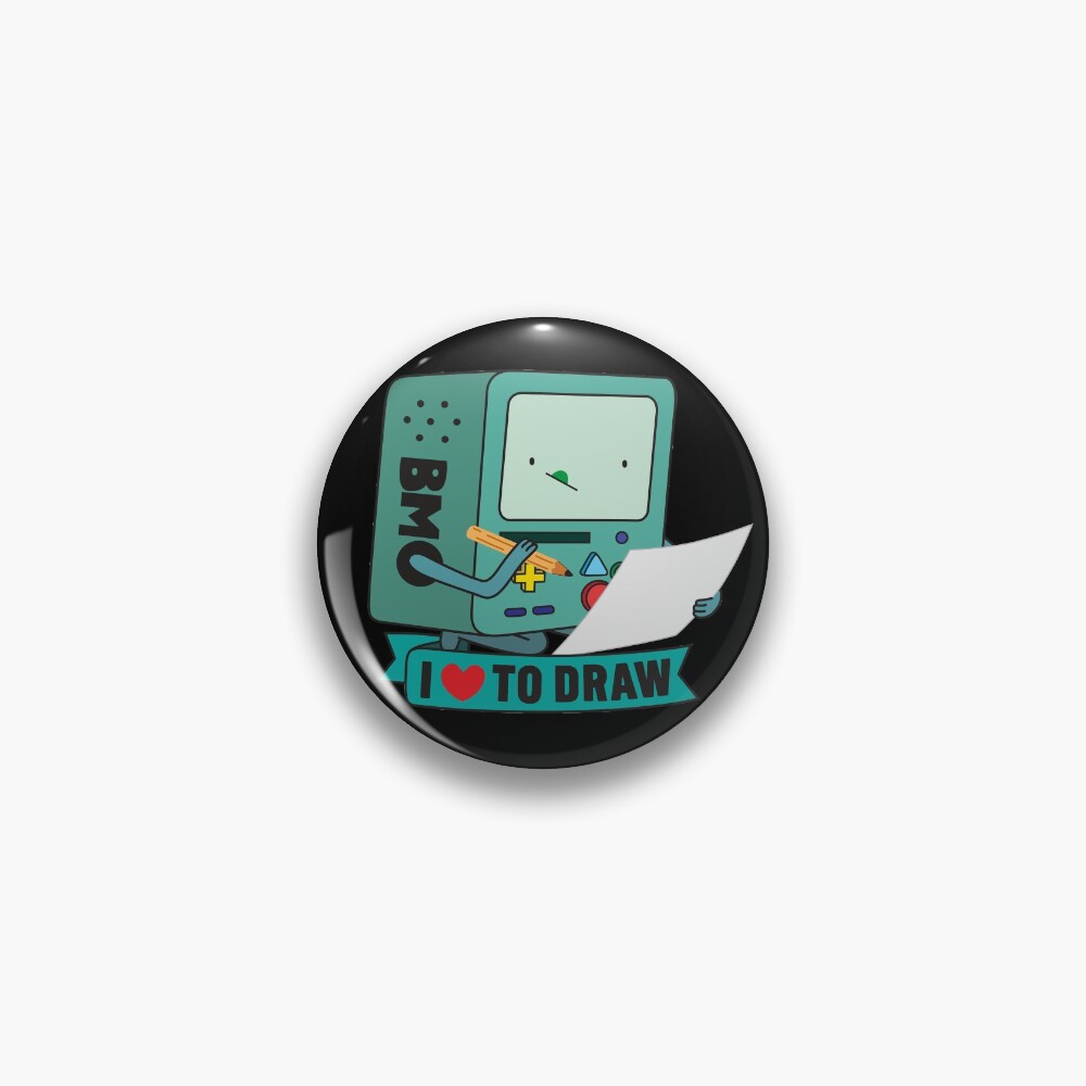 "BMO draw" Sticker for Sale by plushism | Redbubble