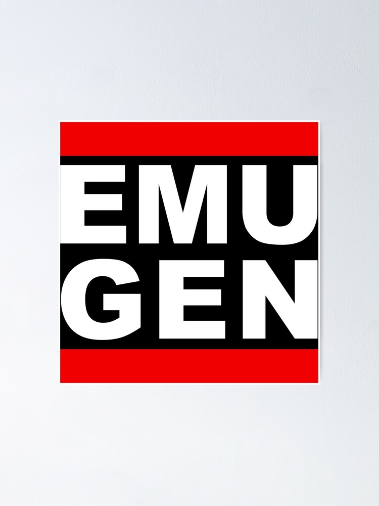 Póster for Sale con la obra «/ Emugen / EMU GEN Emulación General 4chan ...