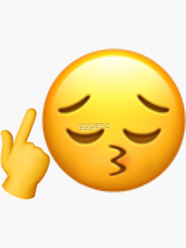 "tik tok hand gesture" Sticker for Sale by yyyanz | Redbubble