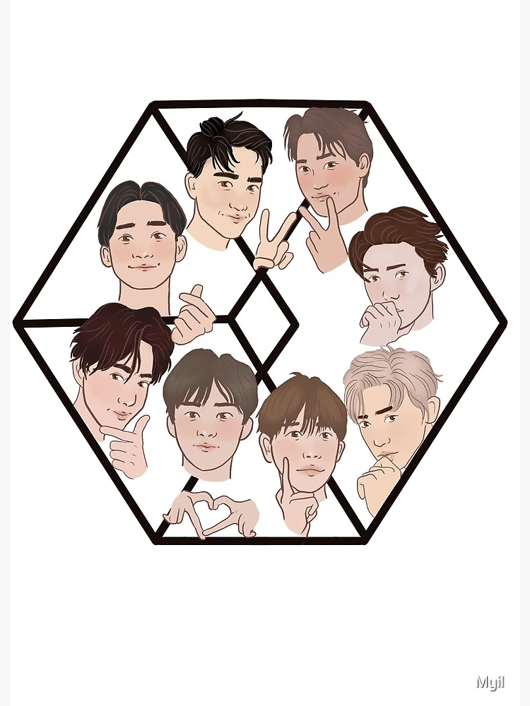 Exo Cartoon Version