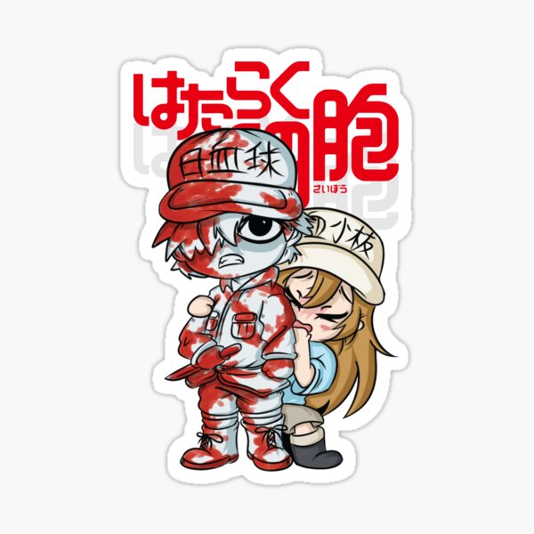 "CELLS AT WORK" Sticker by martenmoref | Redbubble