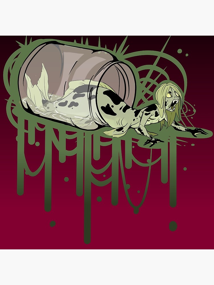 "Fiji Mermaid" Poster by squidbiscuit | Redbubble