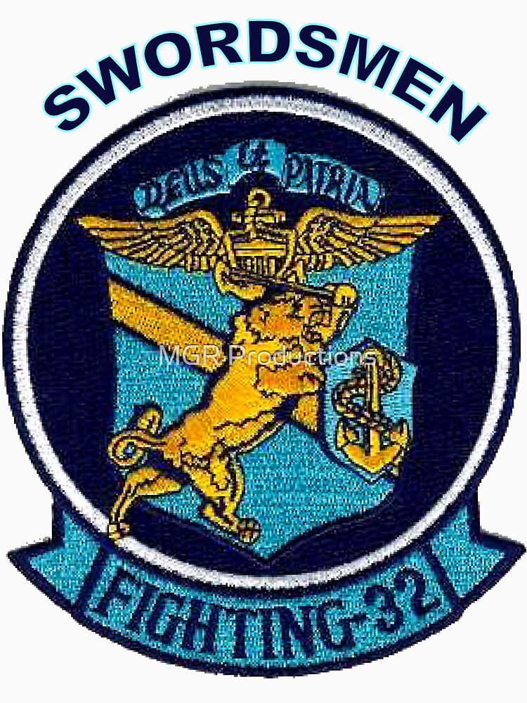 "VFA-32 Swordsmen Patch" T-shirt for Sale by Quatrosales | Redbubble ...