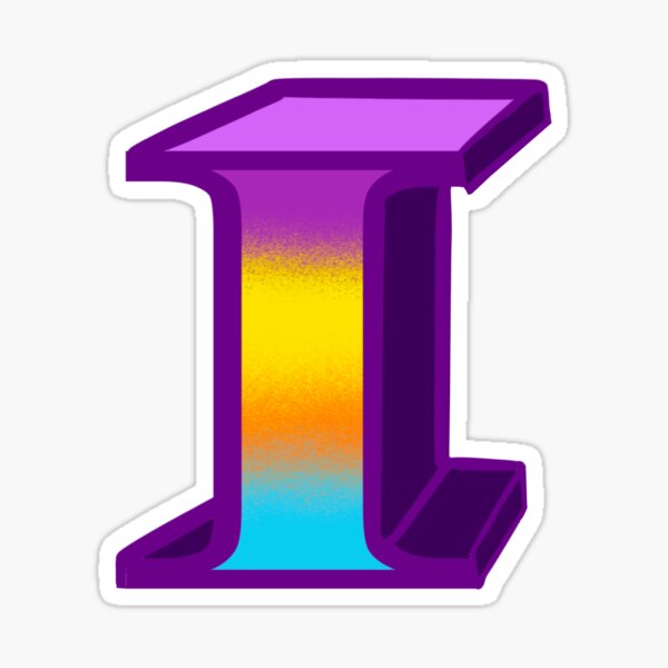 Pegatina «Los 10 mejores regalos personalizados 2022 - Letra I ...