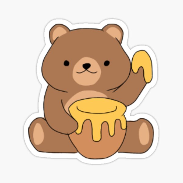 "Teddy Bear Sticker" Sticker by ivoryfai | Redbubble