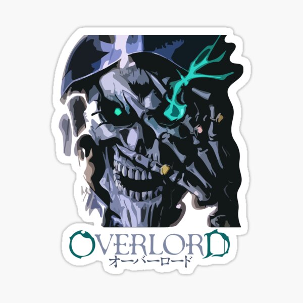 "Overlord" Sticker for Sale by aurana | Redbubble