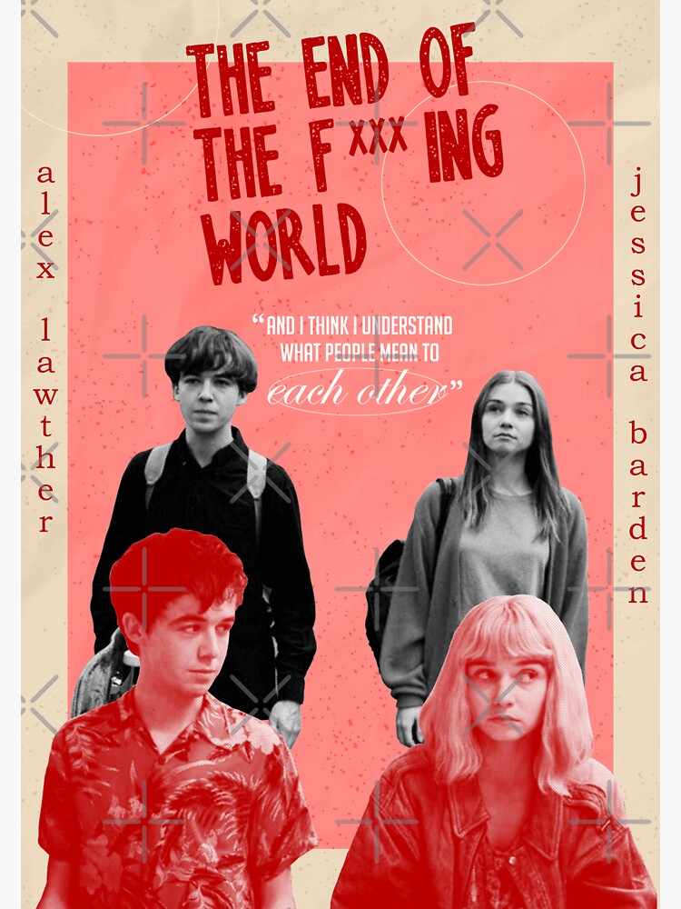 "teotfw james and alyssa" Sticker by its-ella | Redbubble