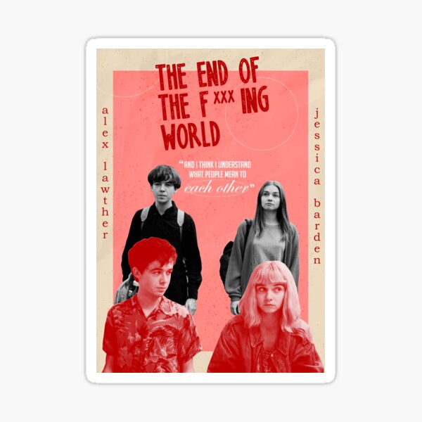 "teotfw james and alyssa" Sticker by its-ella | Redbubble