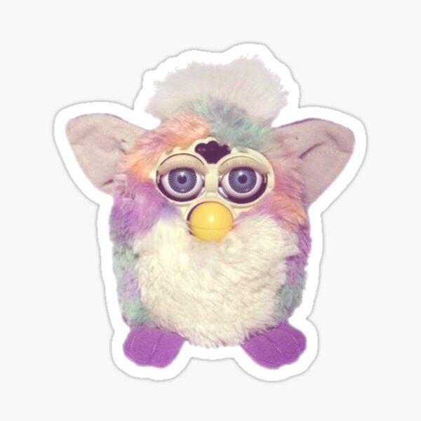 "Purple furby stickers" Sticker for Sale by Magicbees | Redbubble