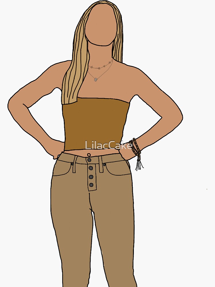 ""Outer Banks", Sarah Cameron" Sticker by LilacCake | Redbubble