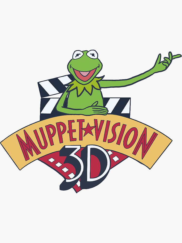 "Muppet Vision" Sticker by elddesign | Redbubble