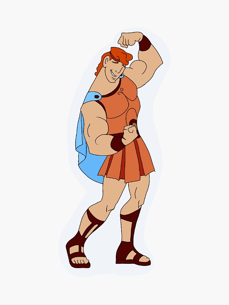 "Hercules" Sticker for Sale by EmagineStickers | Redbubble