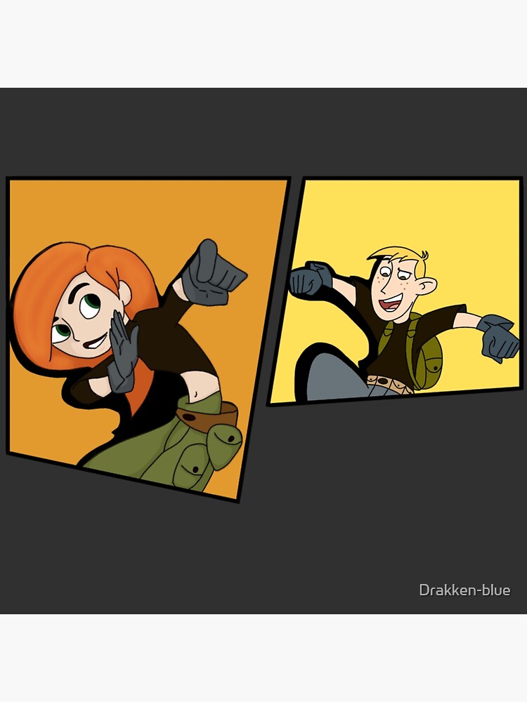 "Ron and Kim - Comic Panel Style" Art Print by Drakken-blue | Redbubble