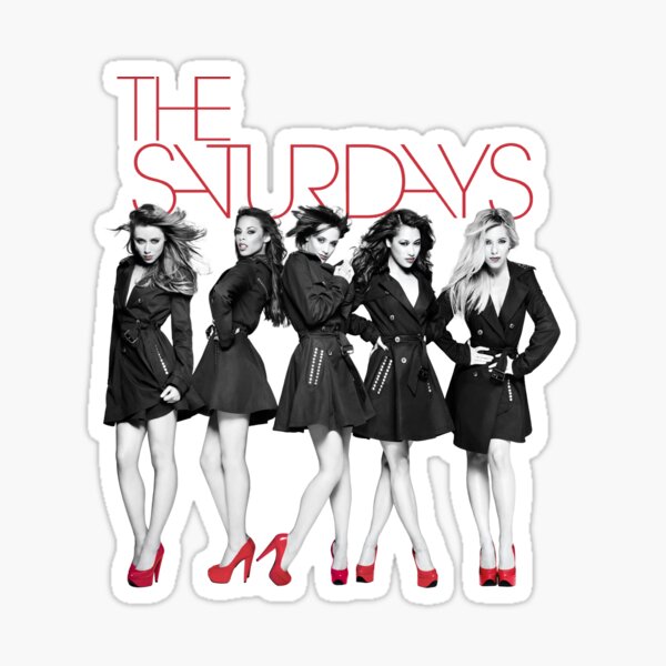 "The Saturdays - Work Tour replica " Sticker for Sale by david6021 ...