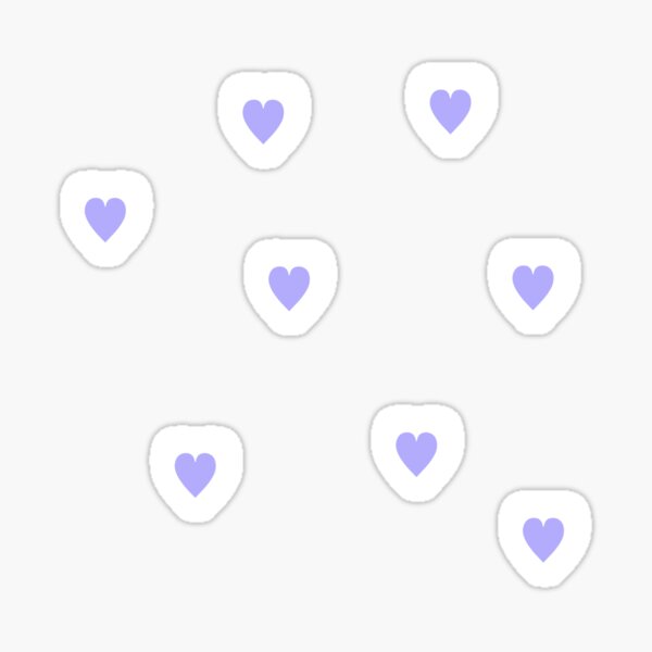 "Purple Heart sticker pack" Sticker for Sale by Tipperary826 | Redbubble