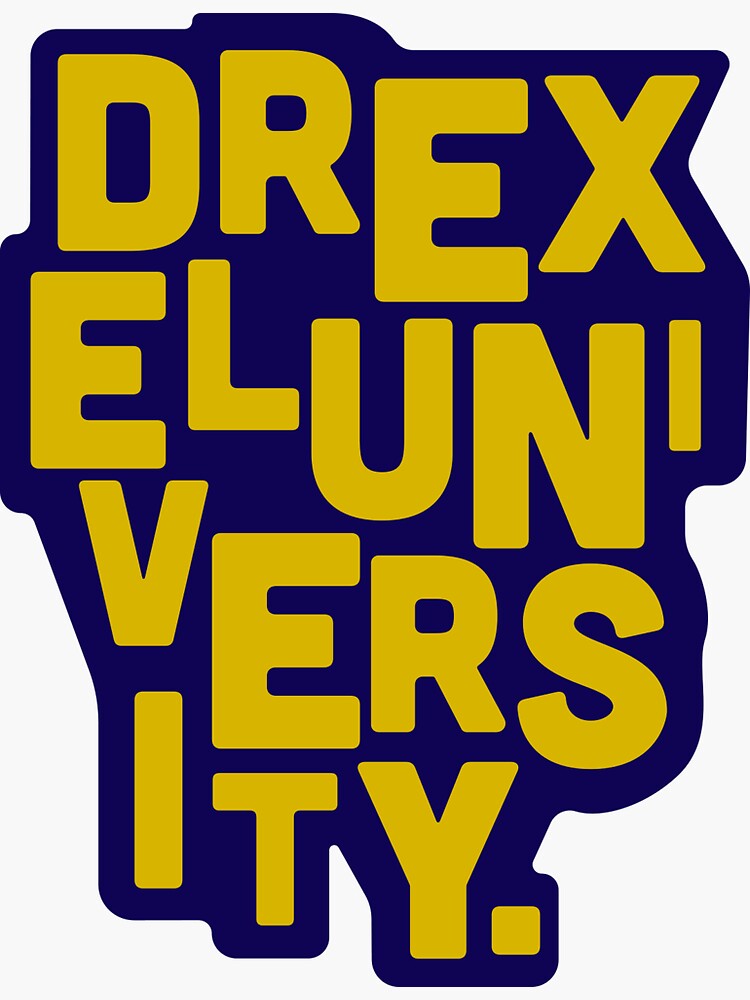 "Drexel Mess" Sticker by JHGDesign | Redbubble