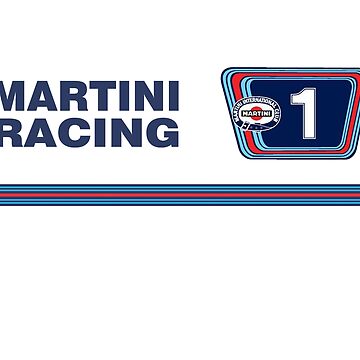 "Martini Racing International Club" Sticker by PSstudio | Redbubble