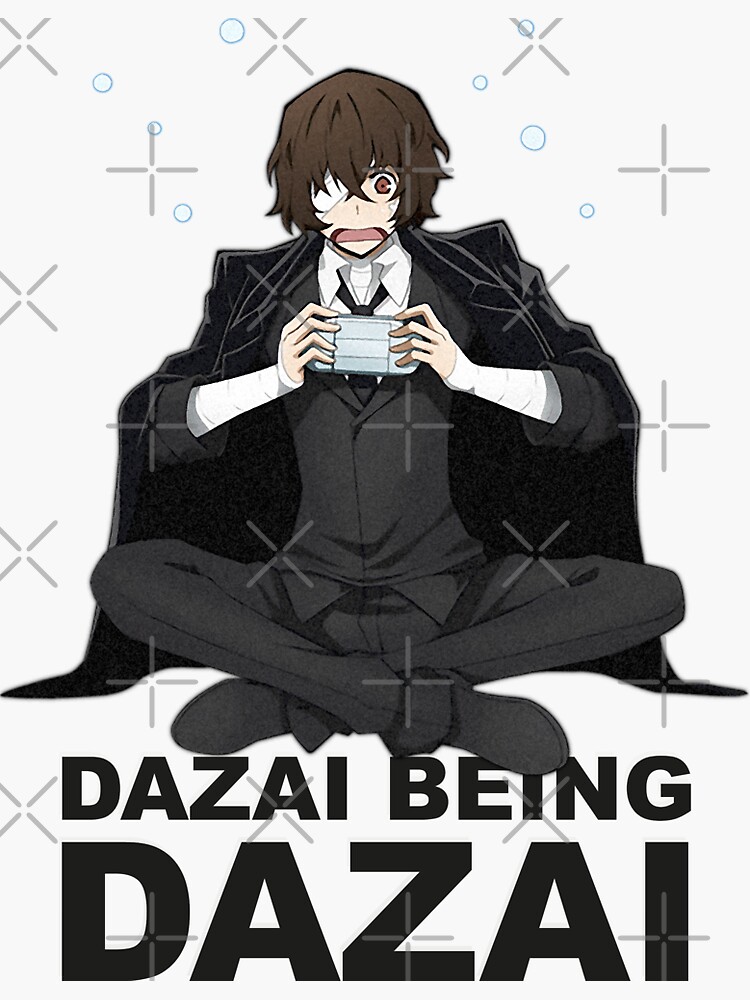 "Dazai Osamu BSD" Sticker by LokittyLevi | Redbubble
