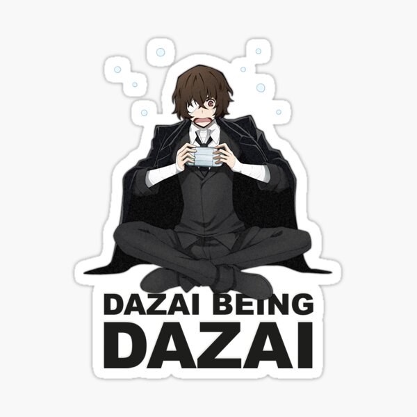 "Dazai Osamu BSD" Sticker by LokittyLevi | Redbubble