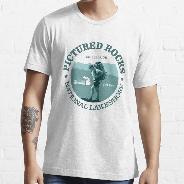 "Pictured Rocks National Lakeshore (T)" T-shirt for Sale by ...