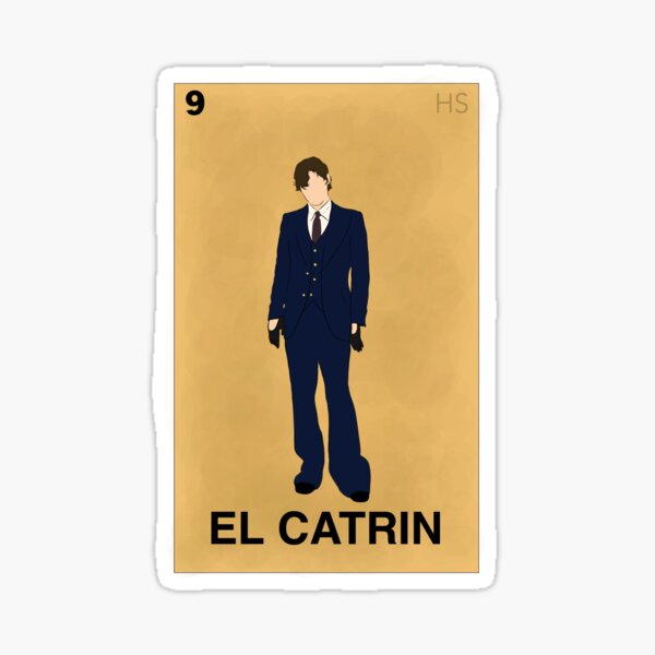 "el catrin" Sticker for Sale by Eversinceny | Redbubble