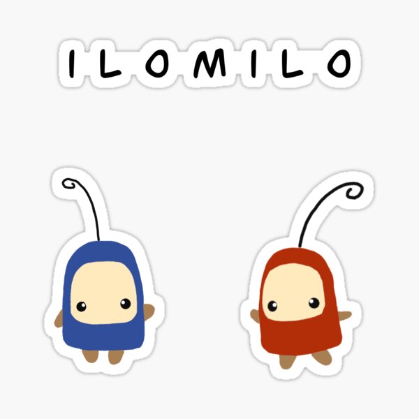 "ilomilo sticker pack" Sticker by sashaberardino | Redbubble