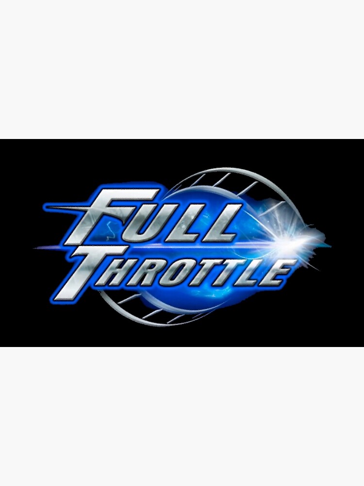 "Full Throttle Six Flags Magic Mountain" Poster by CoasterShirts ...