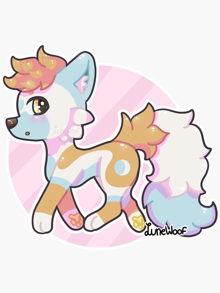 "Chibi Luna!!" Sticker by SoftyLune | Redbubble